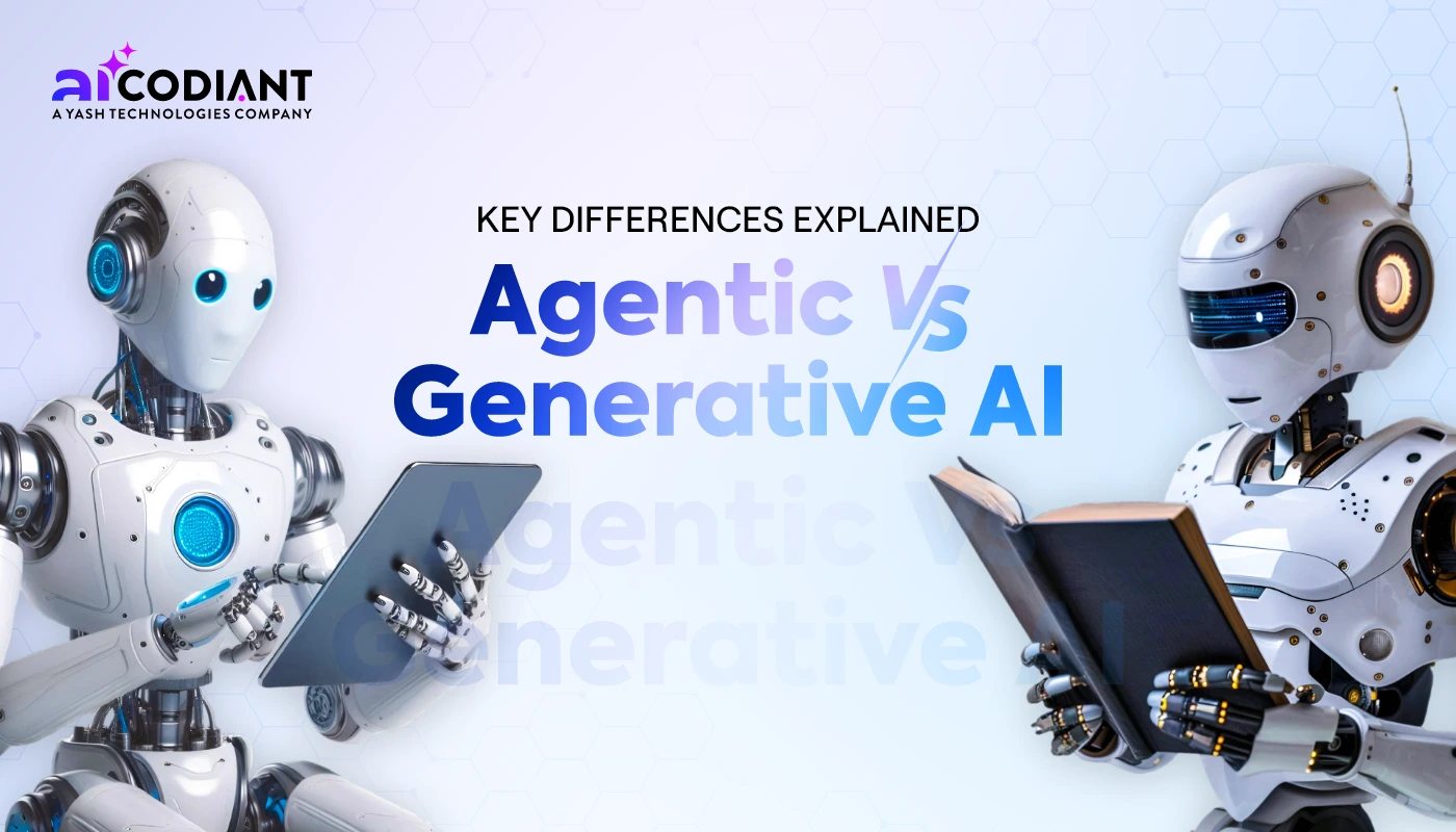 Agentic vs Generative AI: Differences, Use Cases & Applications